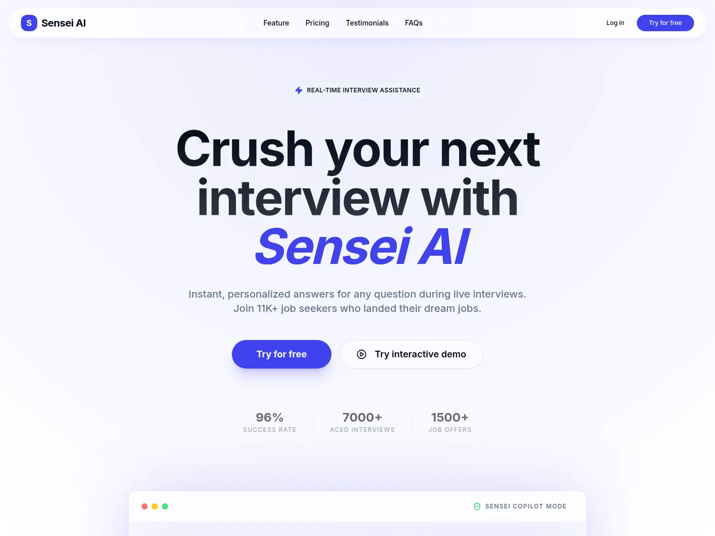 Sensei Copilot Clone