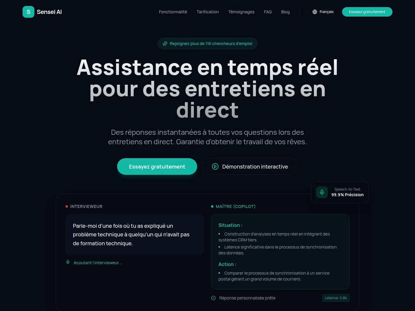SenseiCopilot French