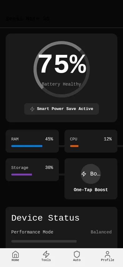 Sensi Note 30 Smart Controls