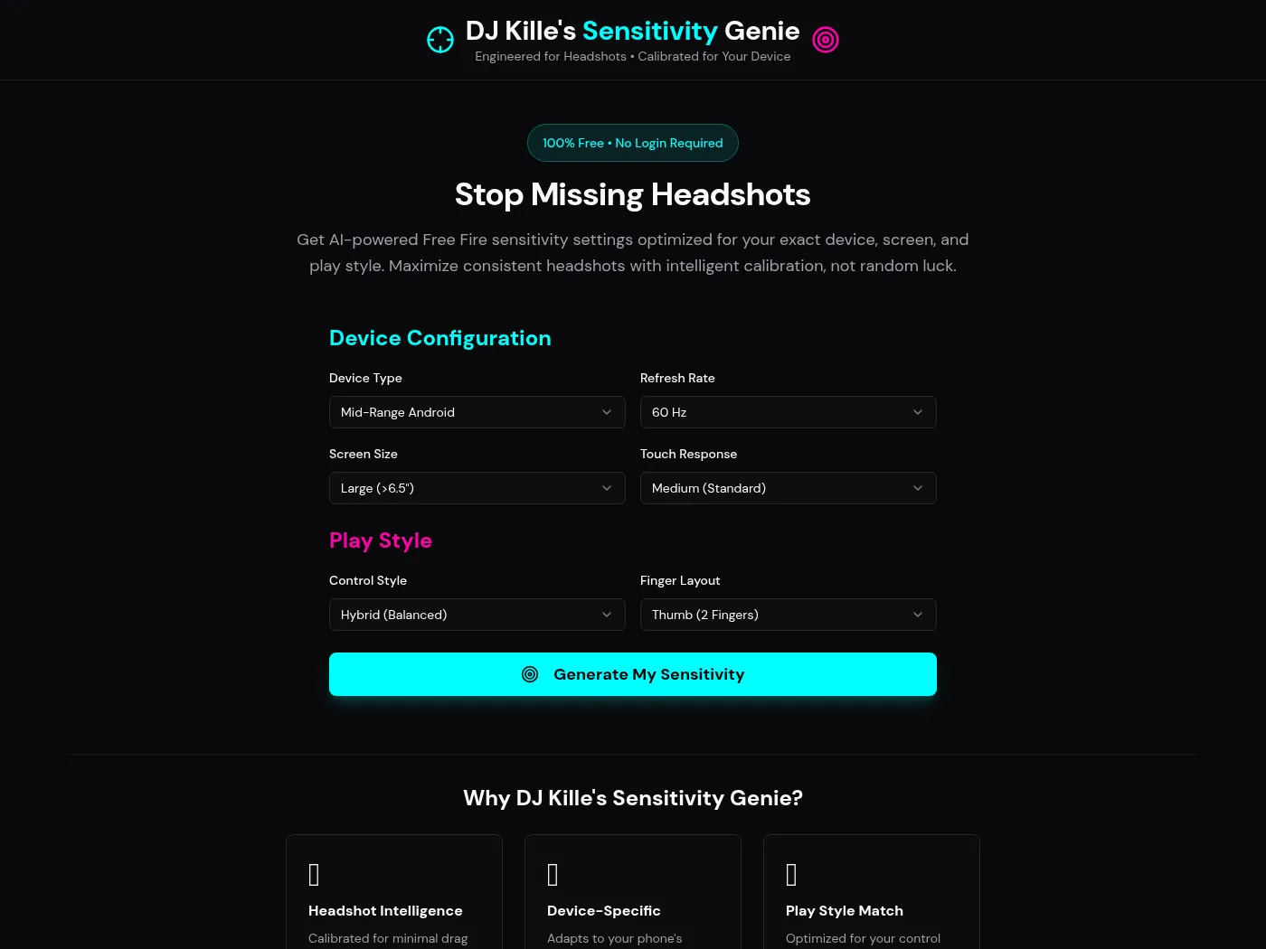 DJ Kille Sensitivity Genie