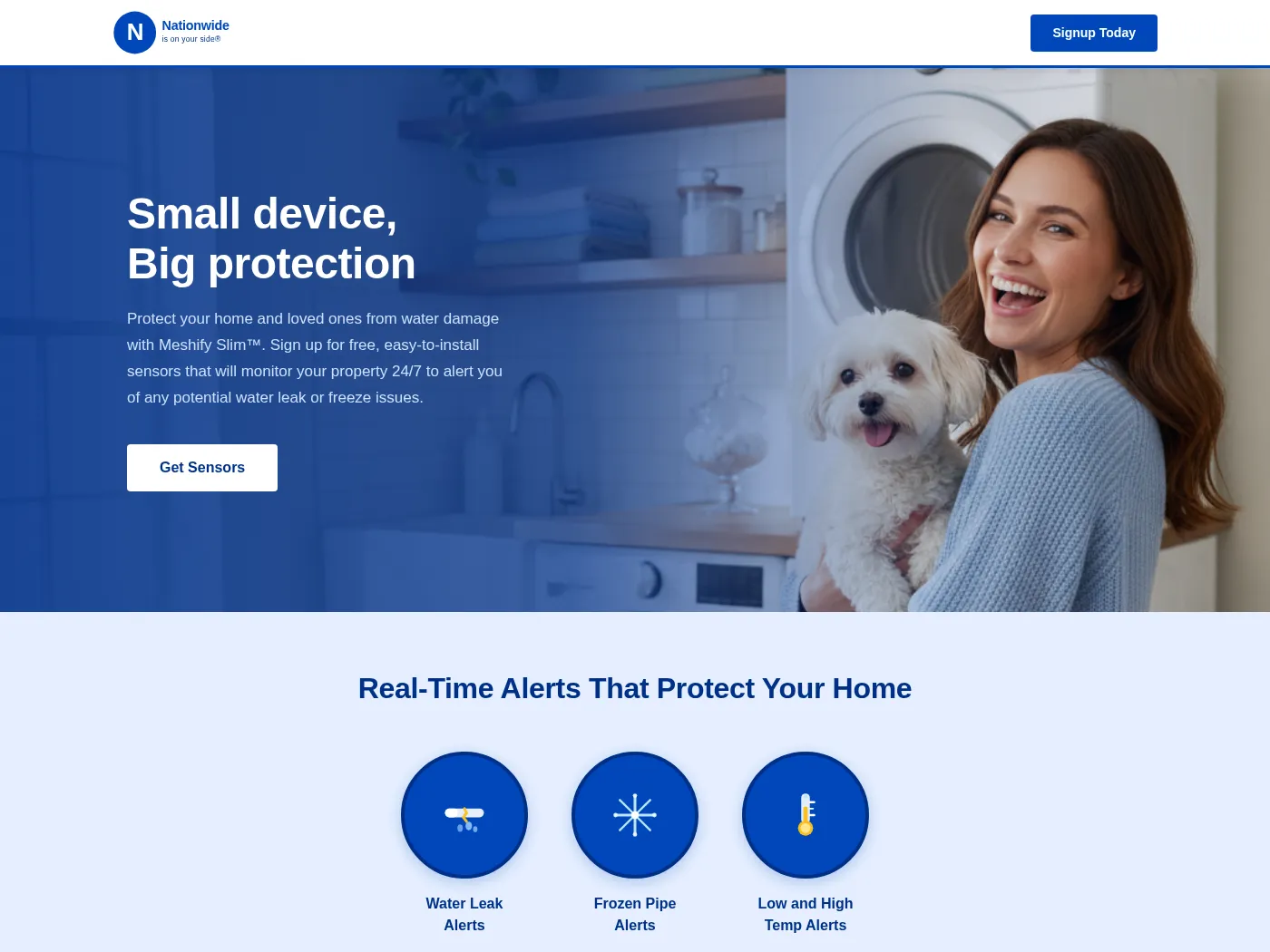 Sensor Signup Portal