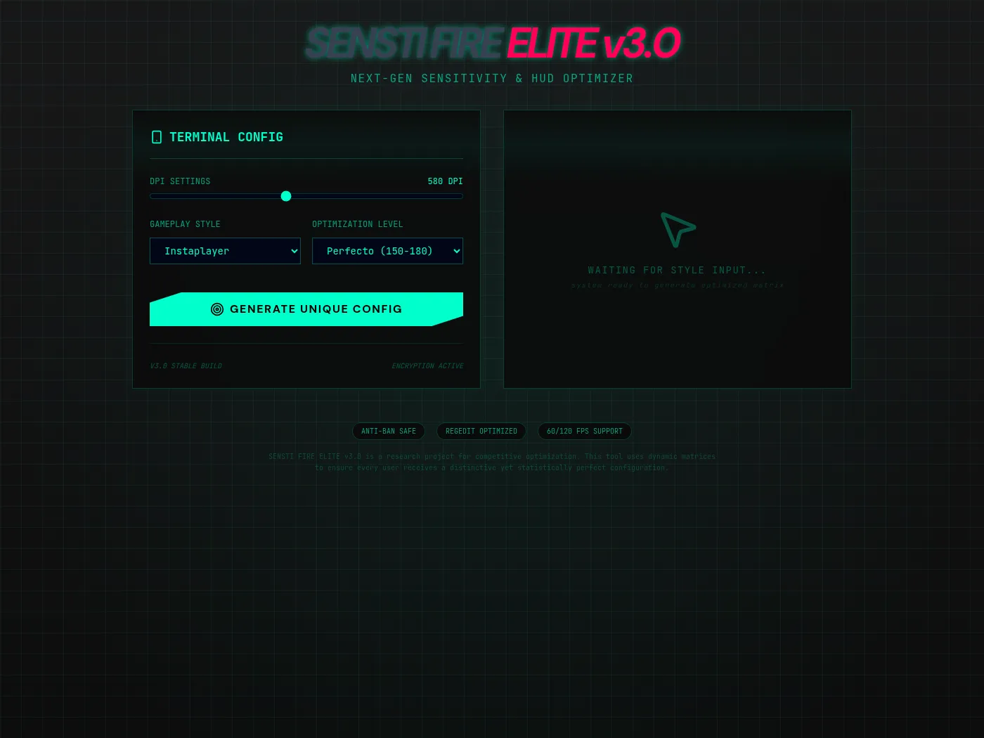 SENSTI FIRE Elite 3.0