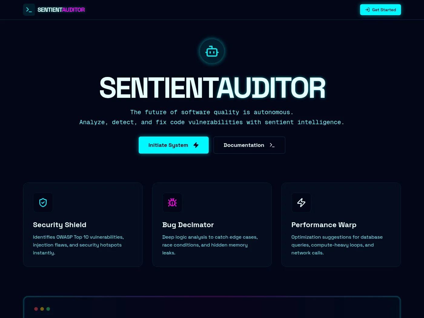 Sentient Code Auditor