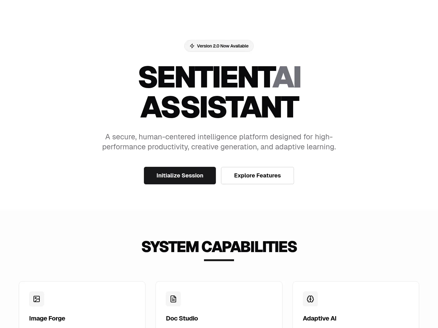 SentientAI Assistant