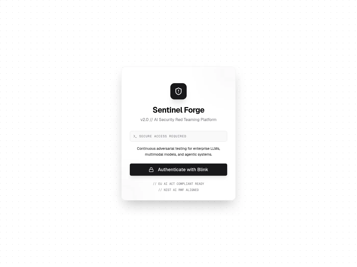 Sentinel Forge v2.0