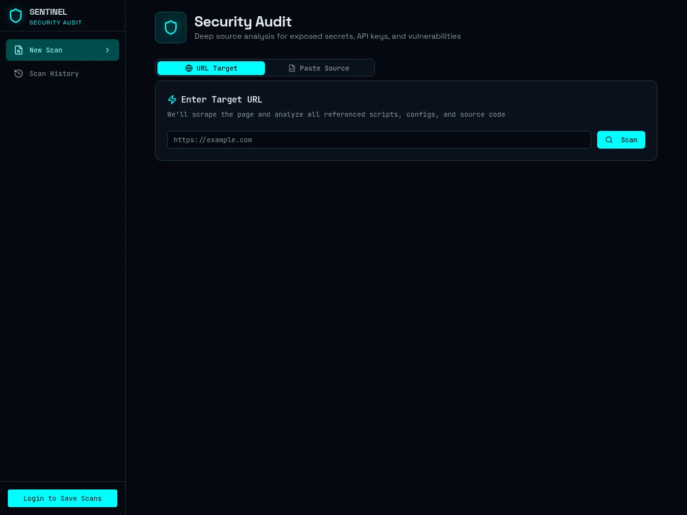 SentinelSpec Security Audit