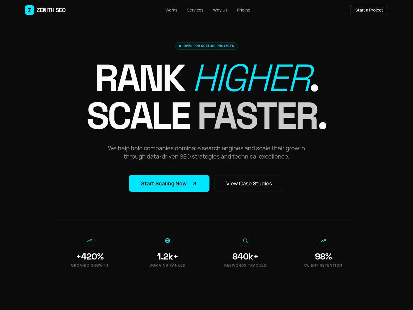 SEO Agency Web Copy