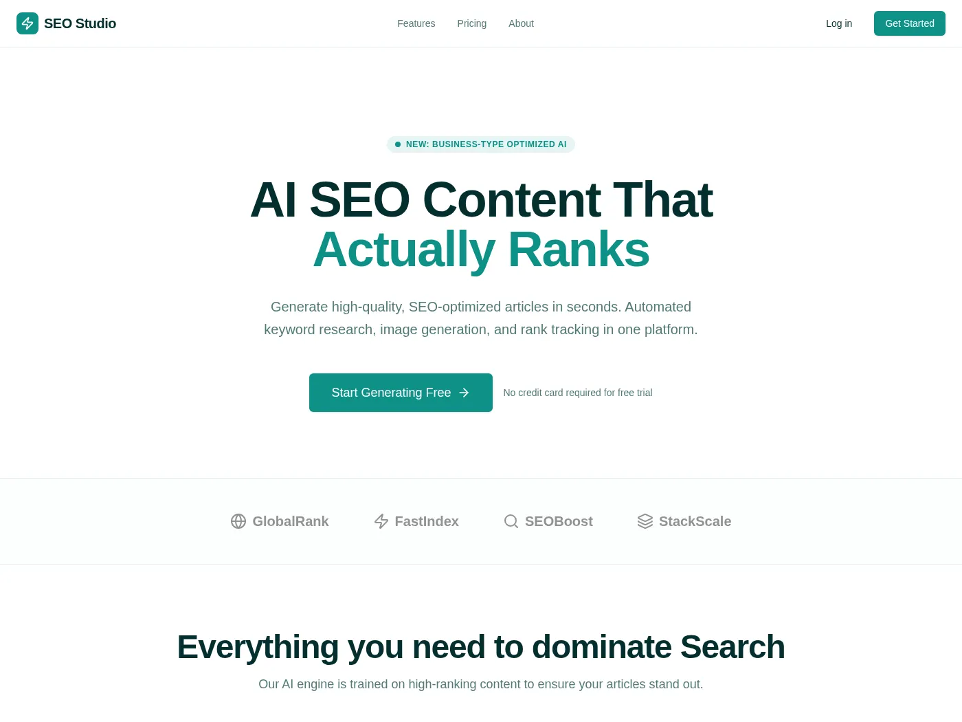 SEO AI Content Studio