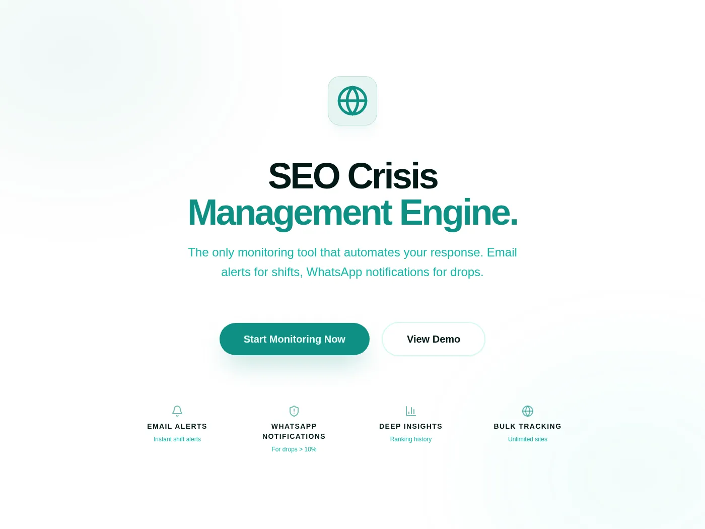 SEO Alert Engine