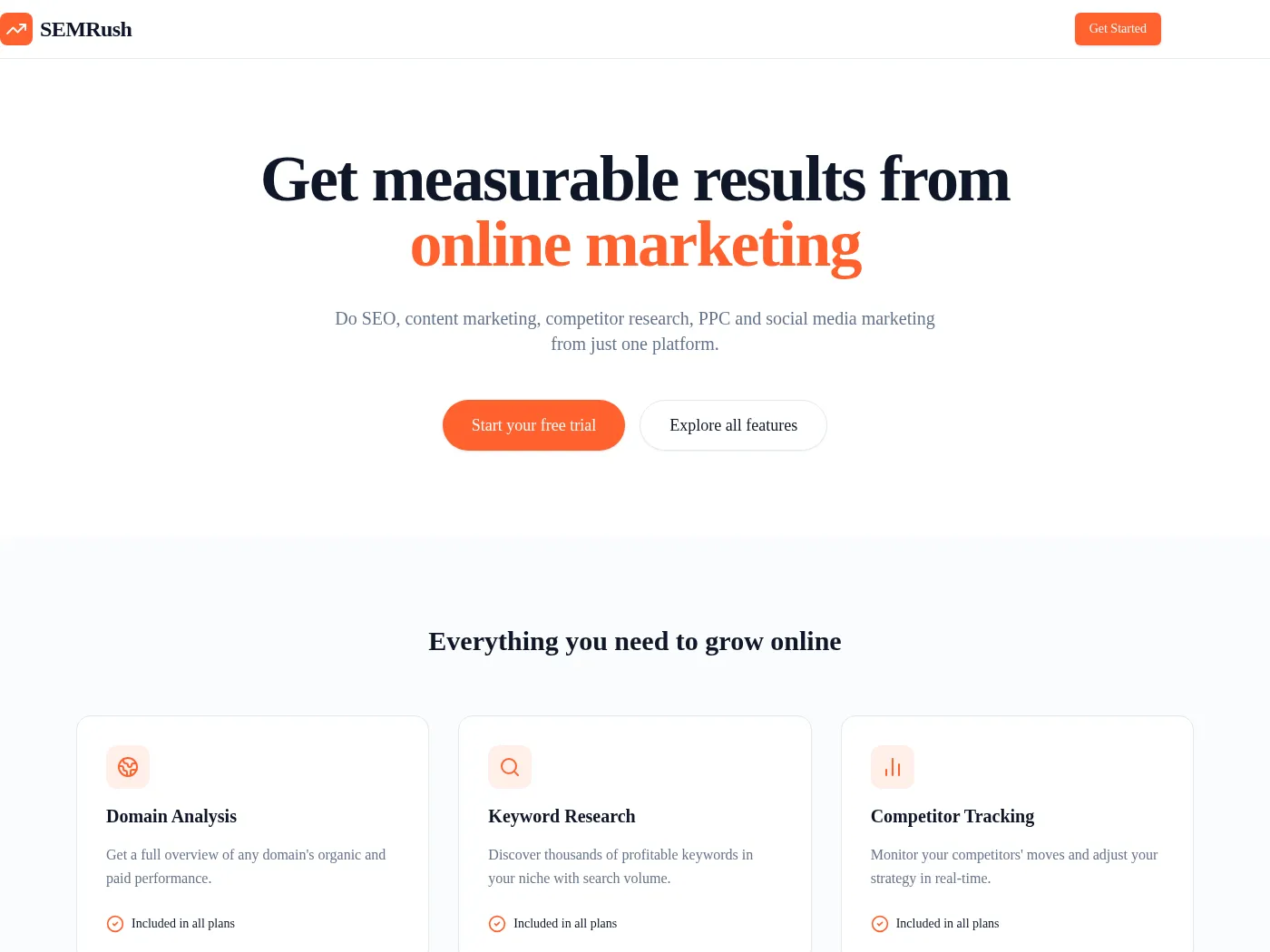 SEO Analytics Clone