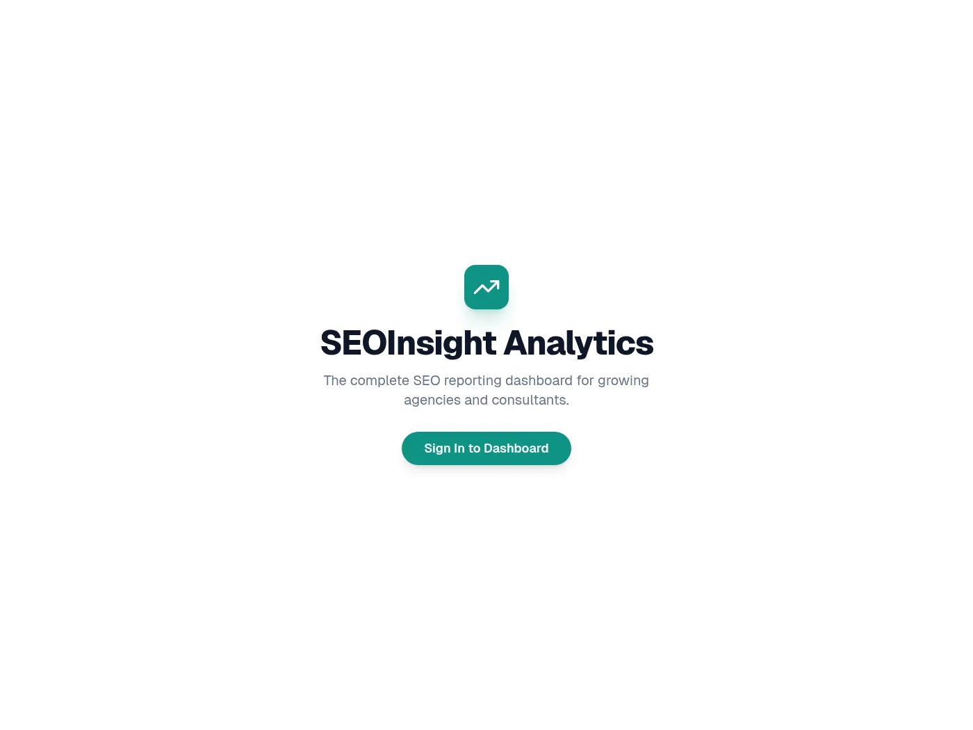 SEO Insight Dashboard
