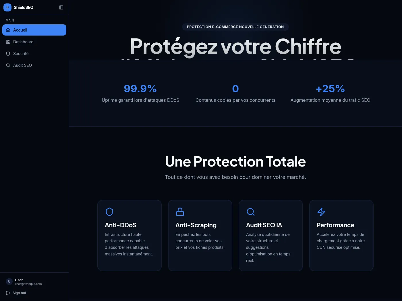 SEO Guard & Anti-DDoS