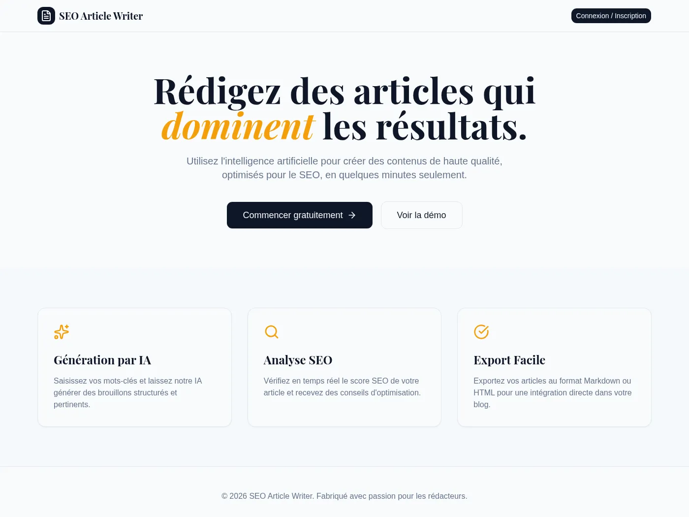 SEO Article Writer