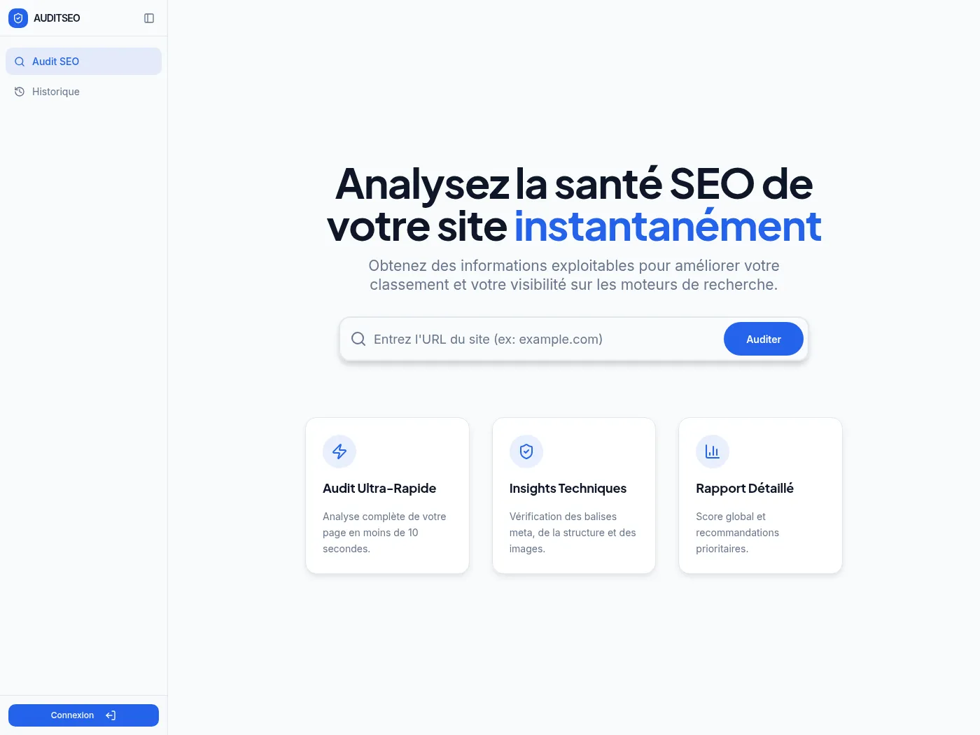 AuditSEO Platform