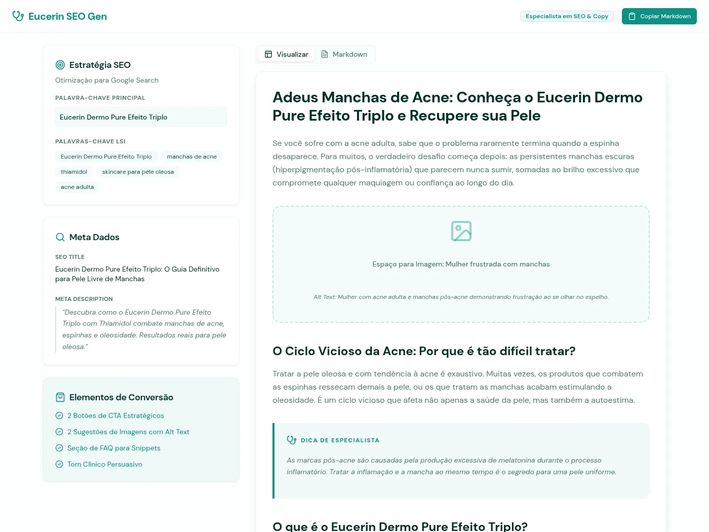 SEO Blog Post Generator