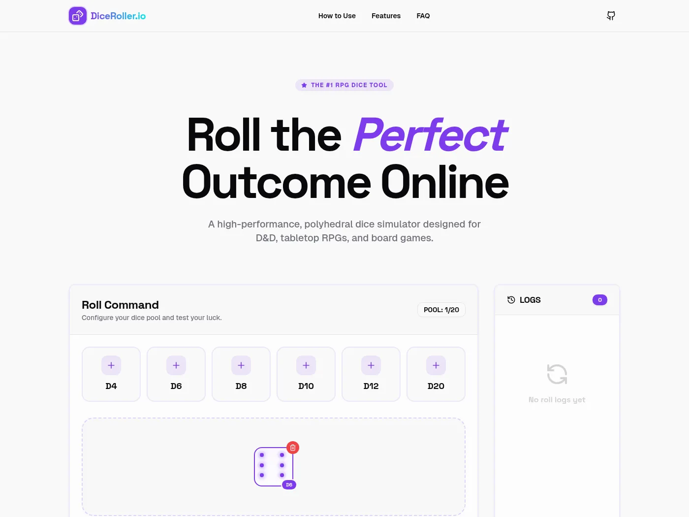 SEO Dice Roller