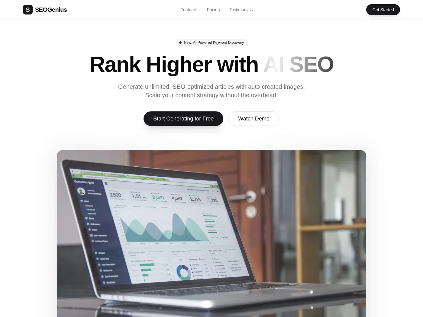 SEO Genius Platform