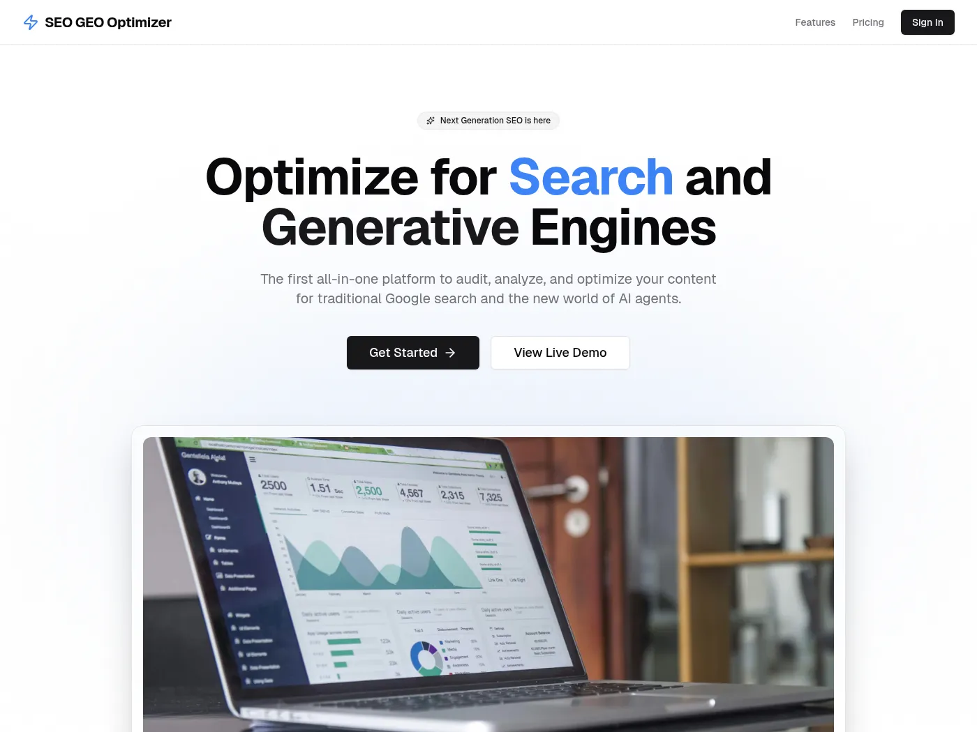SEO GEO Optimizer