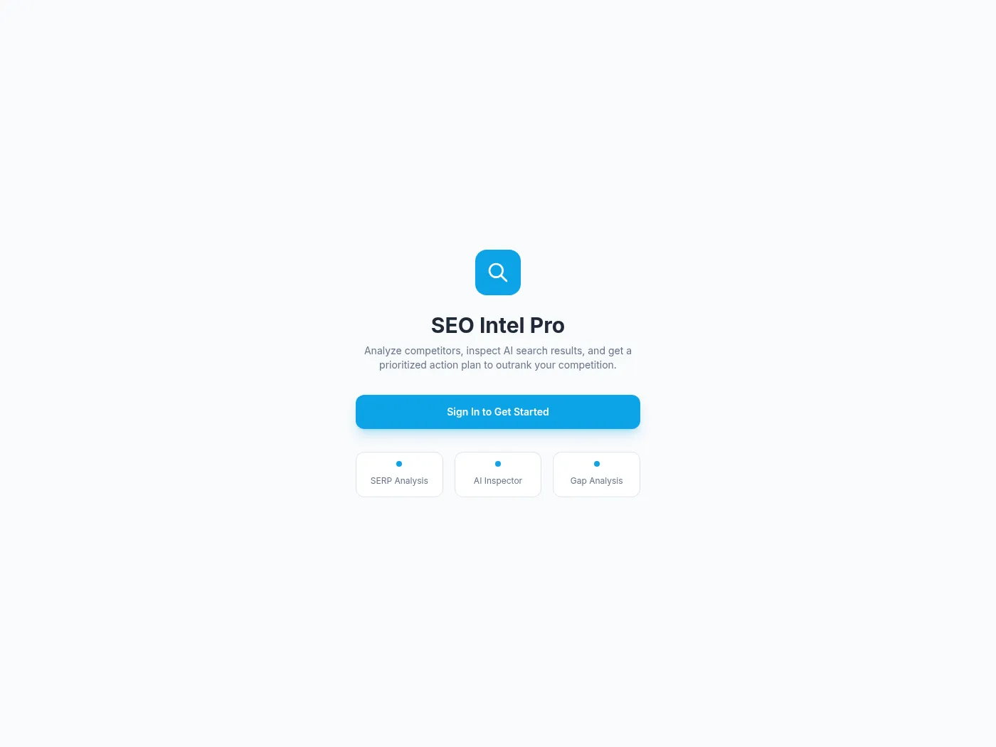 SEO Intel Pro
