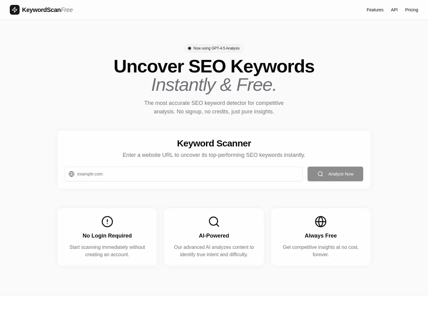 KeywordScan Free