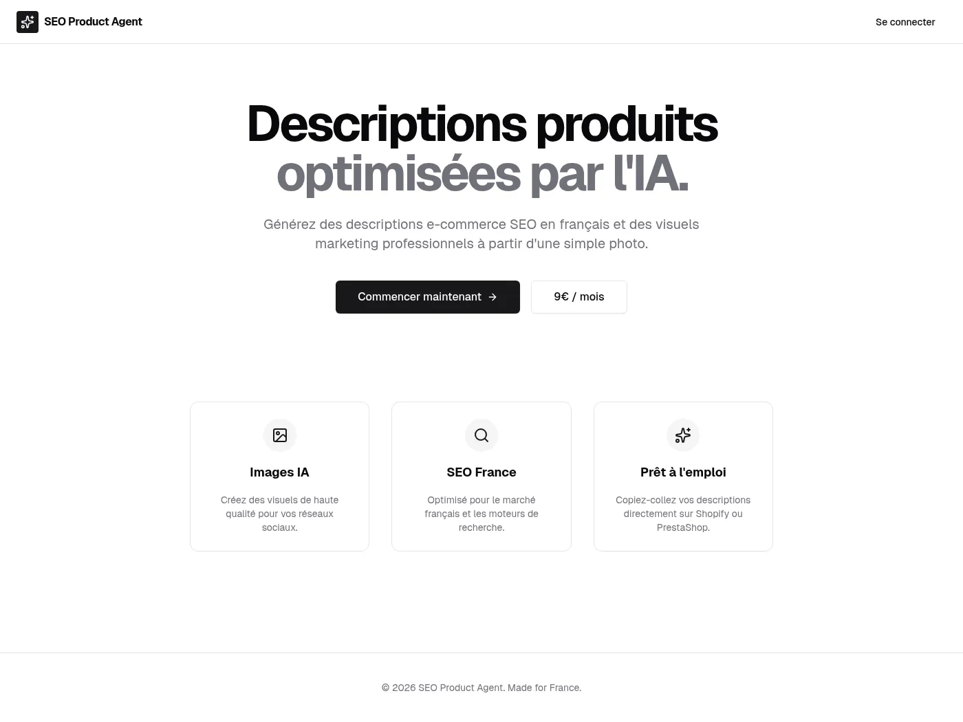 SEO Product Agent