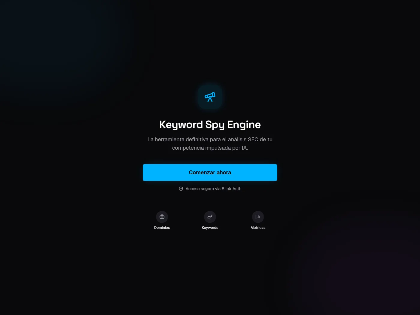 Keyword Spy Engine