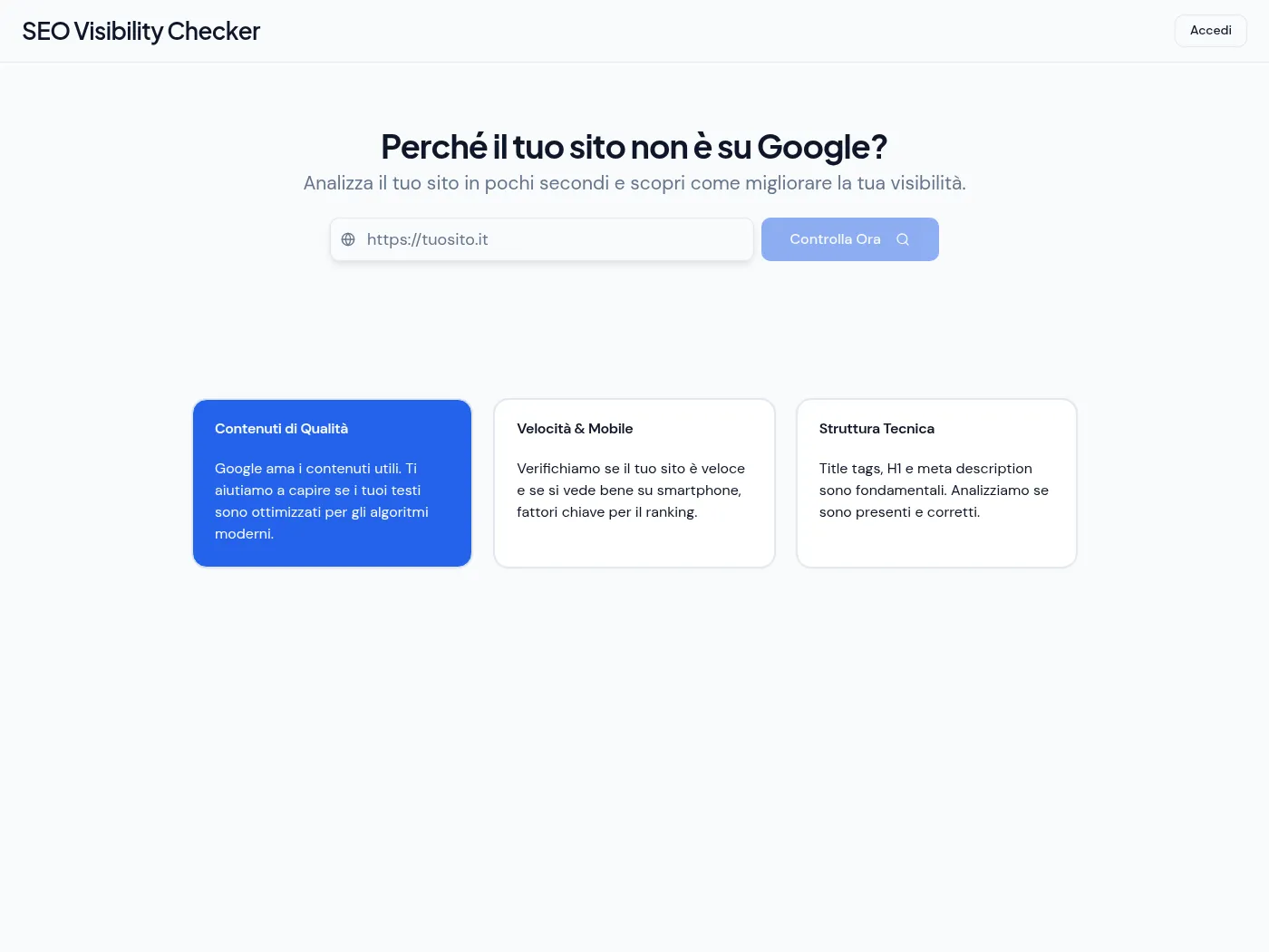 SEO Visibility Checker
