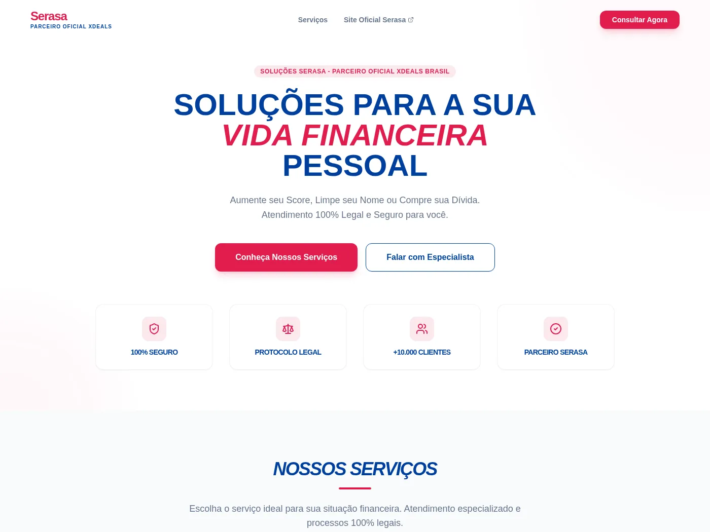 Serasa Deals Clone