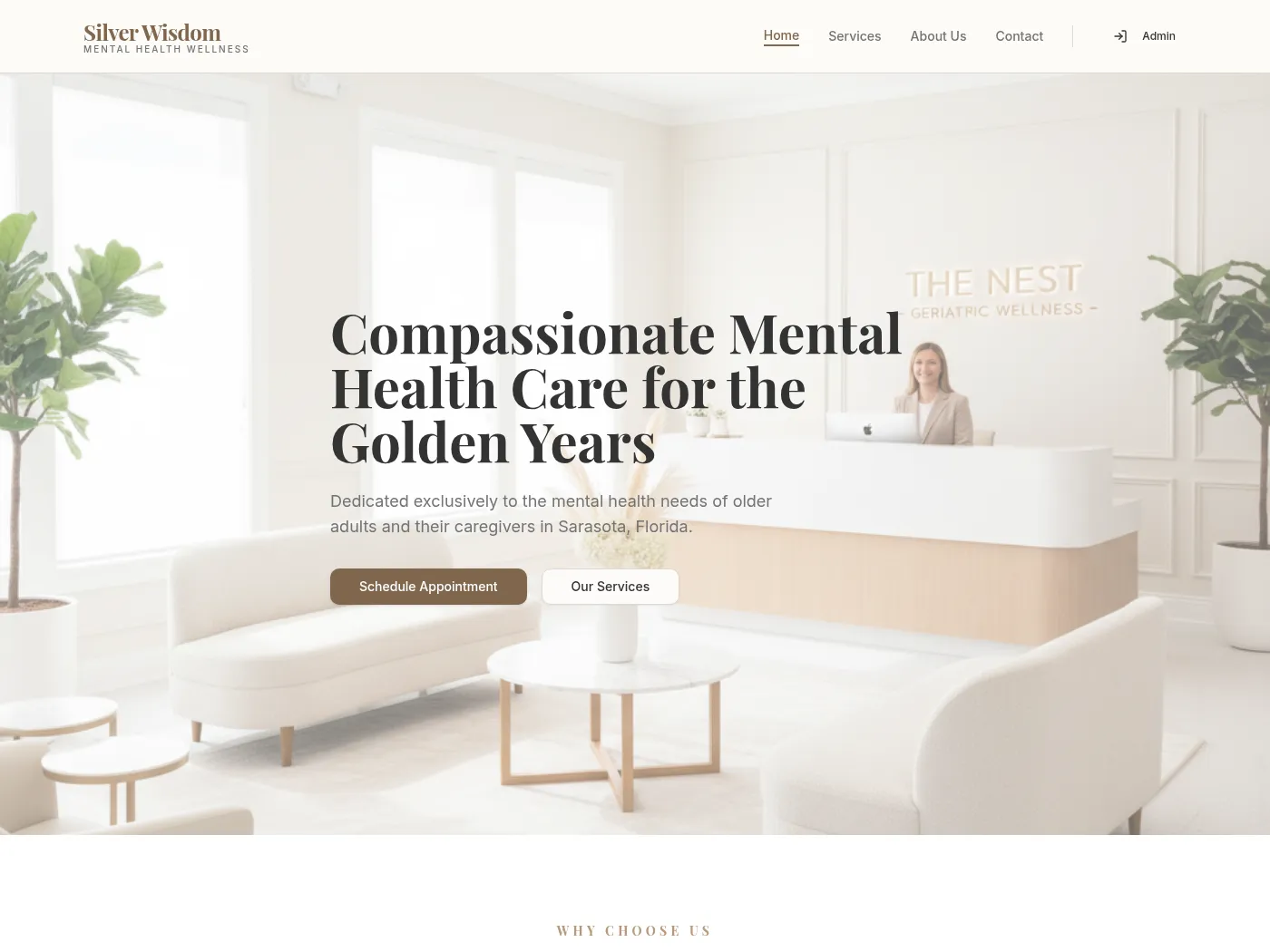 Serenity Counseling Site (Remix)