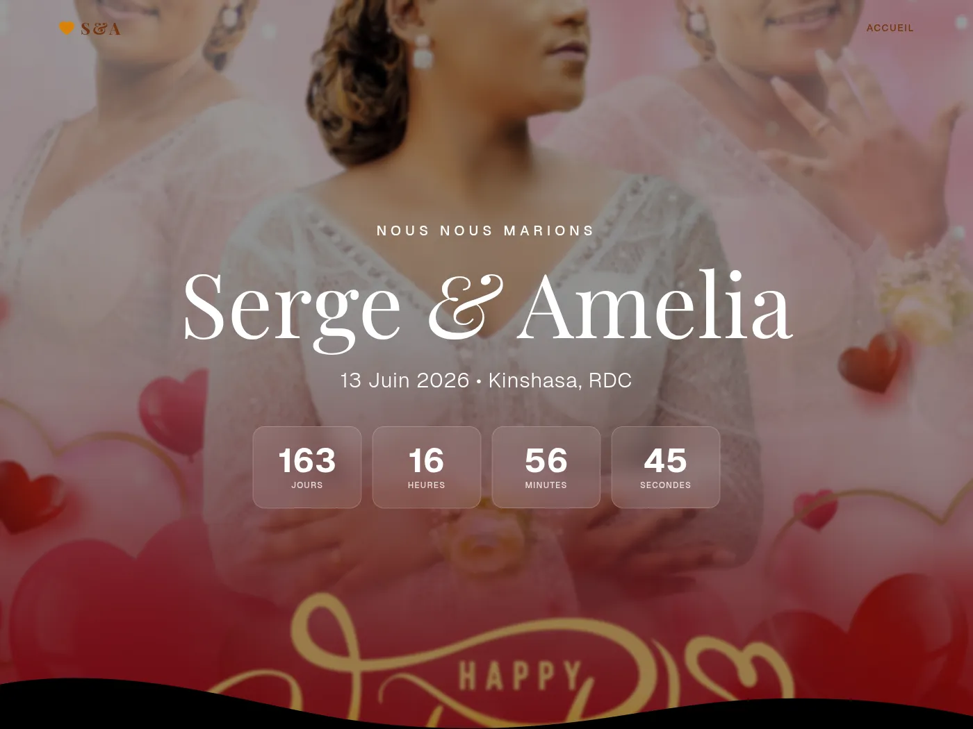 Serge & Amelia Wedding