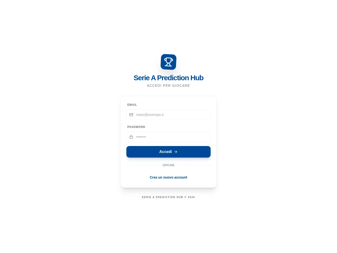 Serie A Prediction Hub