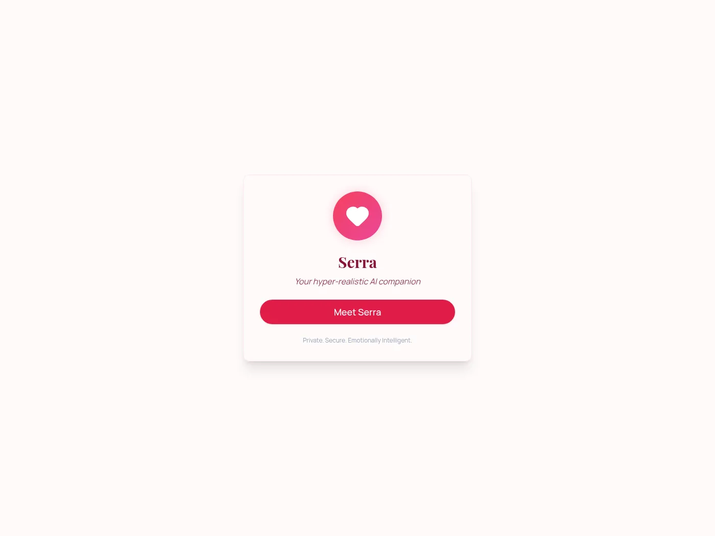 Serra: Your AI Companion