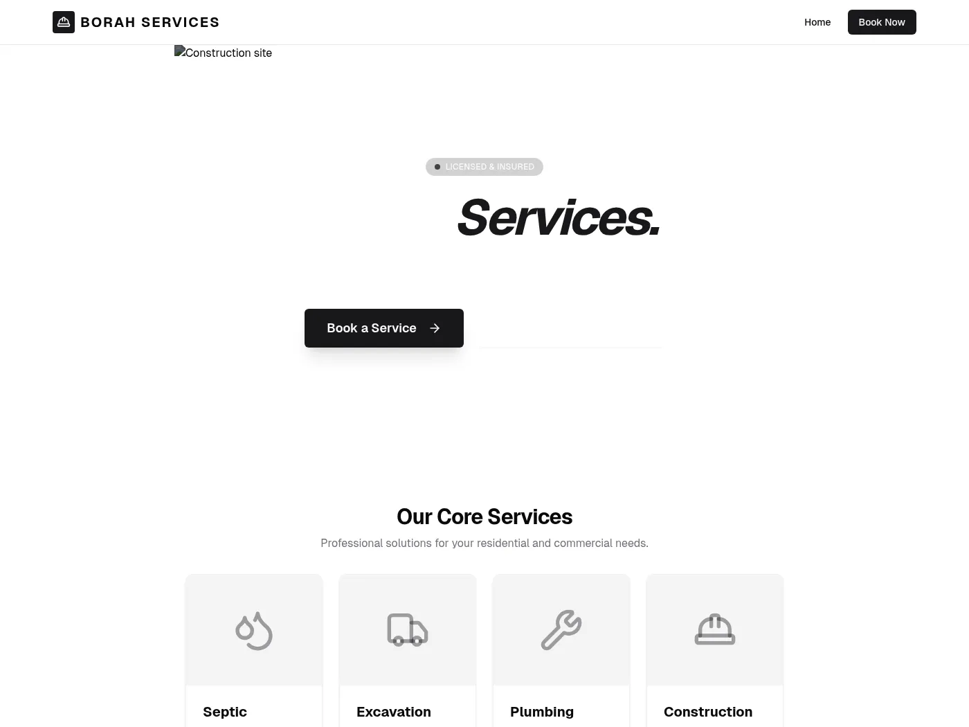 Service Booking Flow