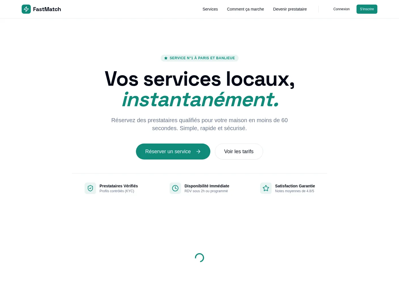 FastMatch Services Platform
