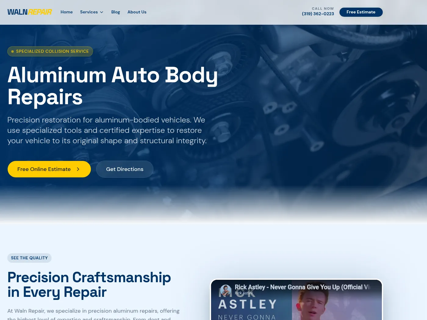 Service Page Revamp