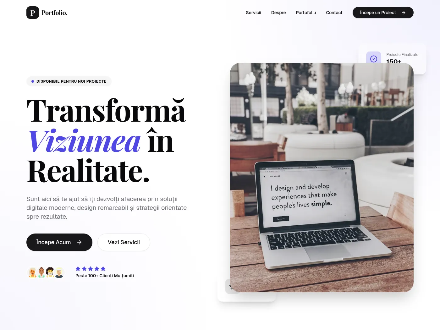Service Portfolio Site