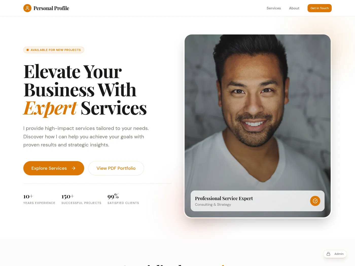 Personal Service Profile