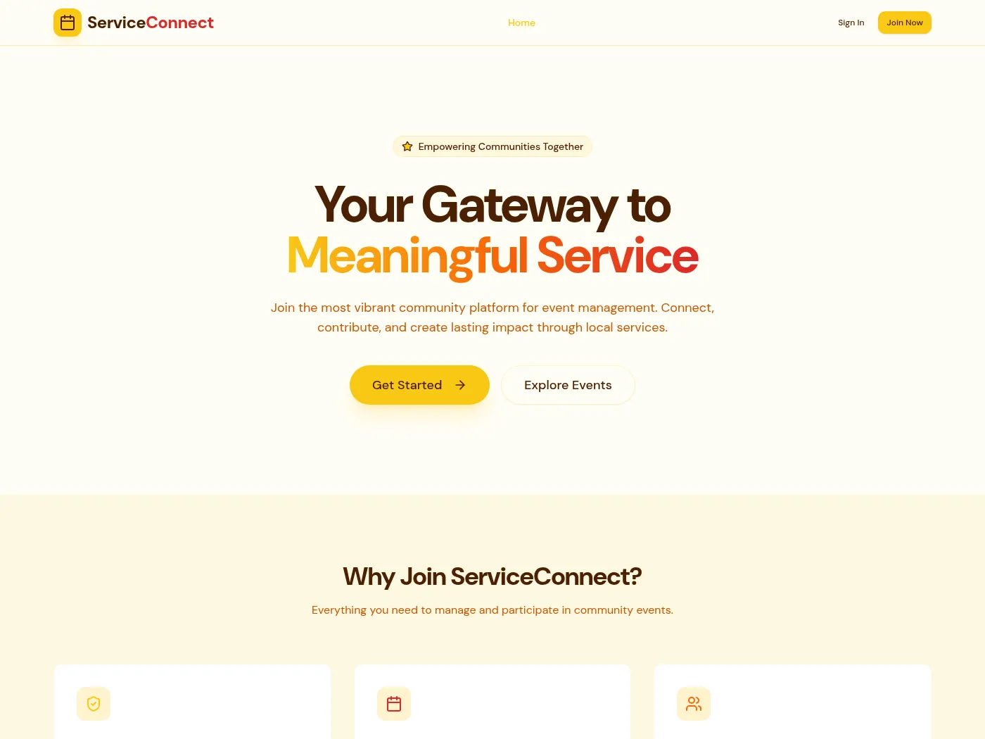 ServiceConnect Platform