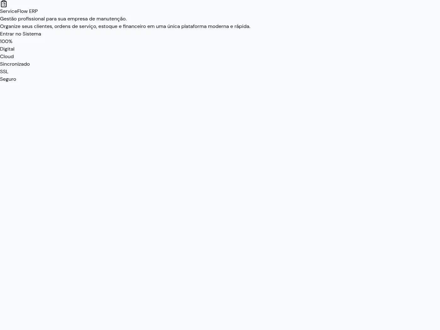 ServiceFlow ERP