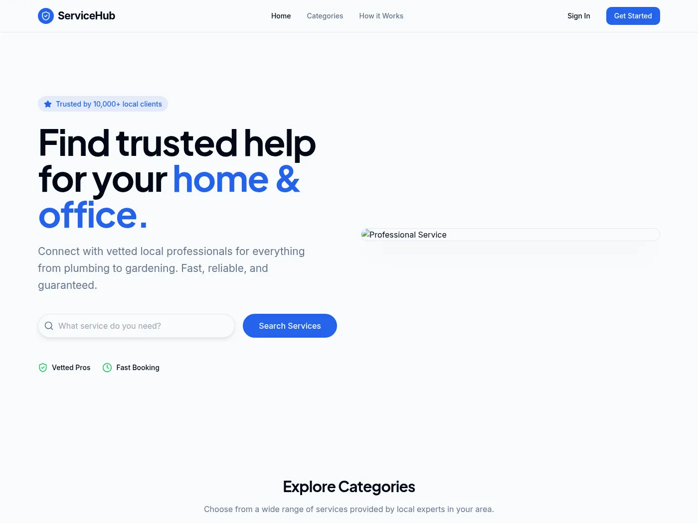 ServiceHub Connect
