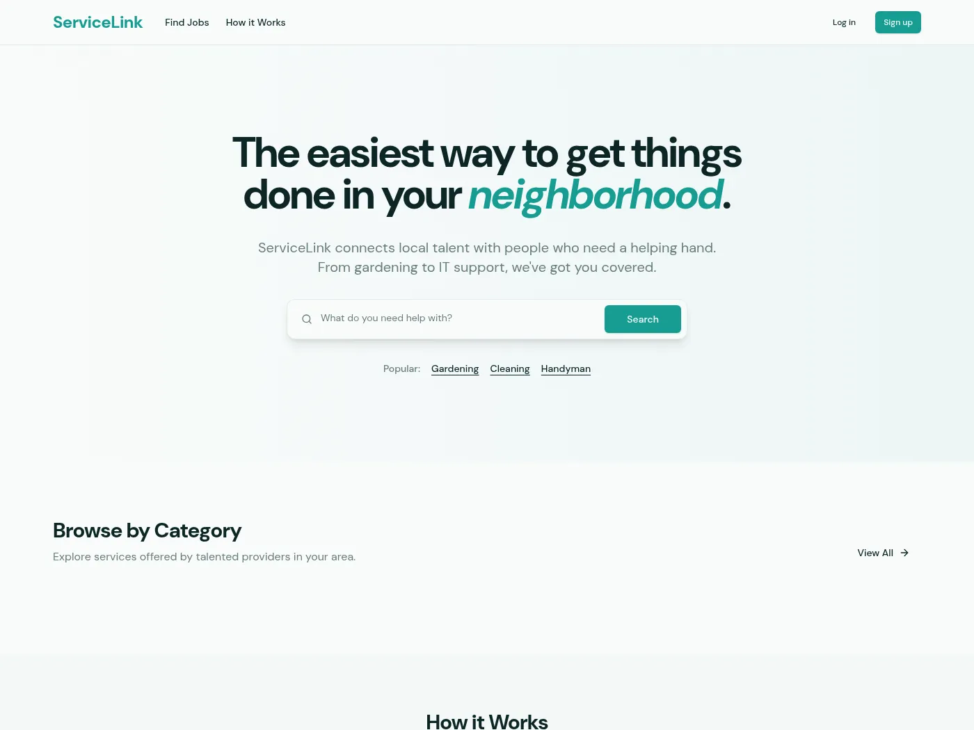 ServiceLink Platform