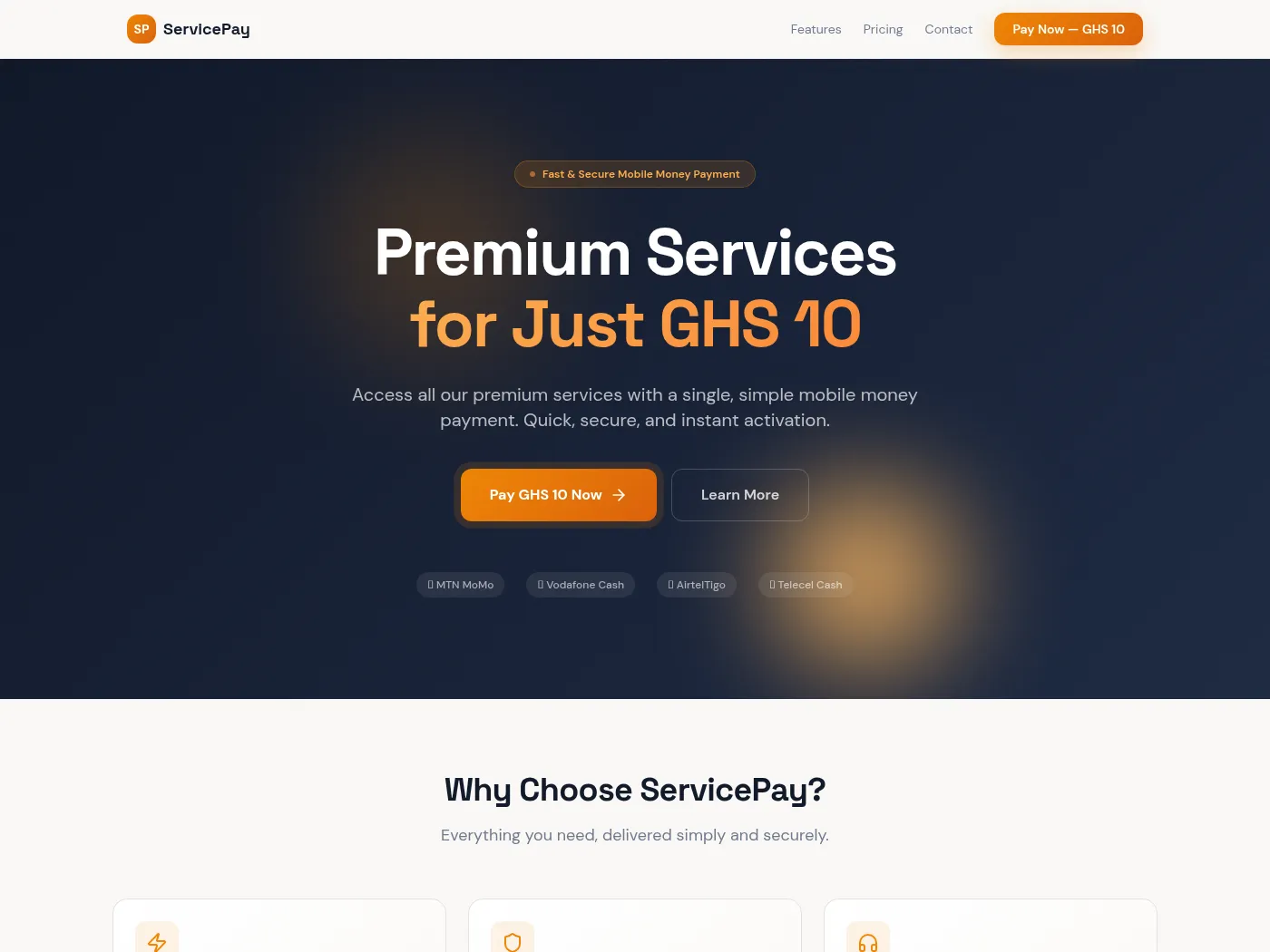 ServicePay Portal