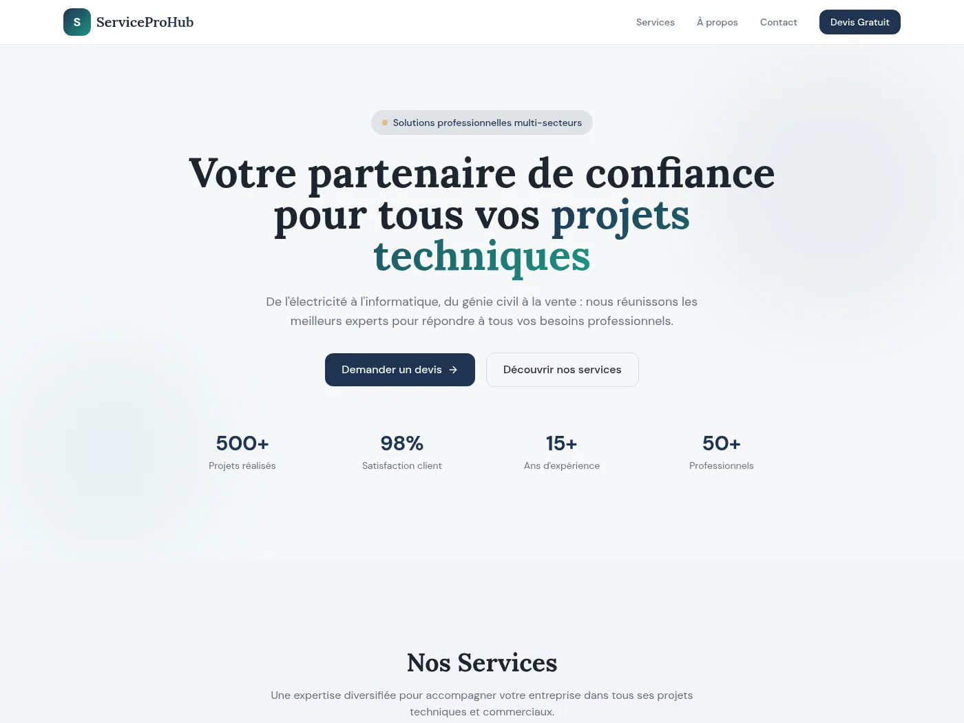 ServicePro Hub