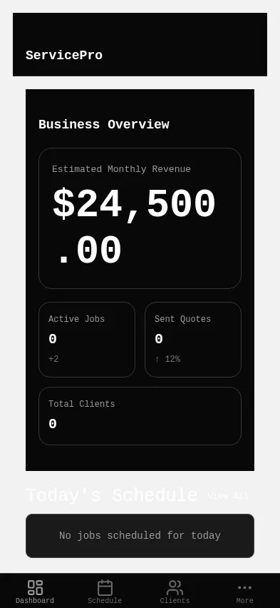 ServicePro Manager