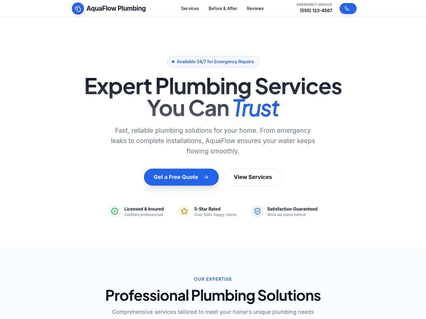 ServicePro Web Presence