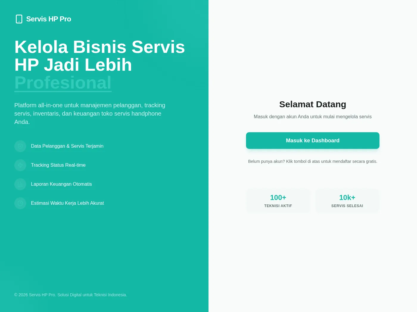 Servis HP Lengkap