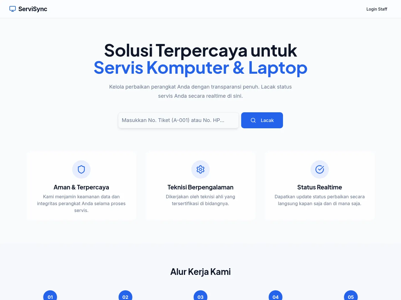 ServiSync Web Manager