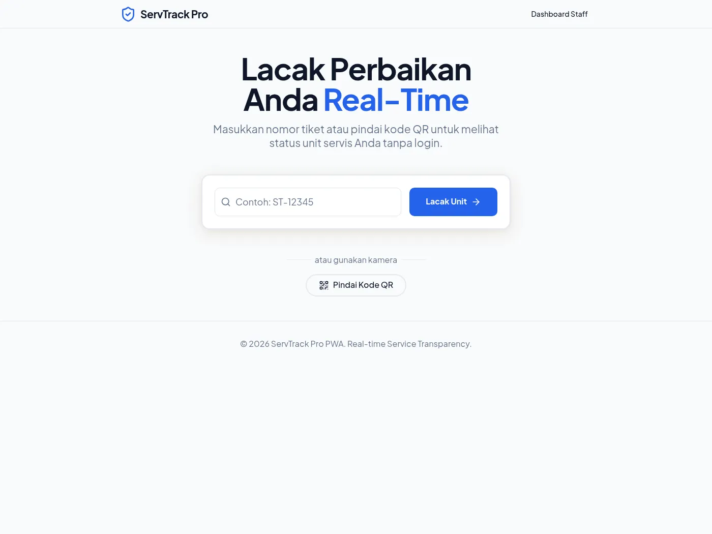 ServTrack Pro PWA