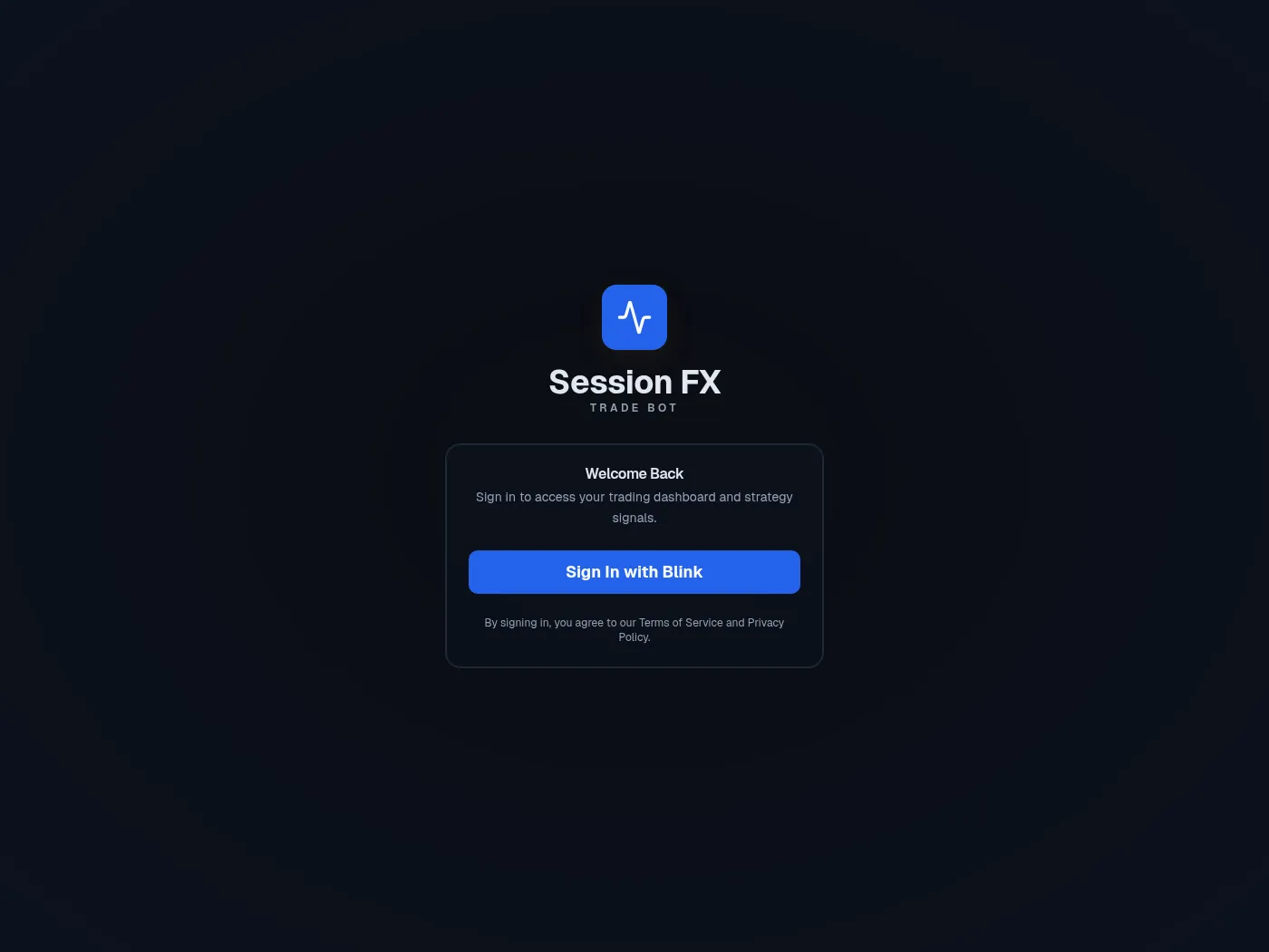 Session FX Trade Bot