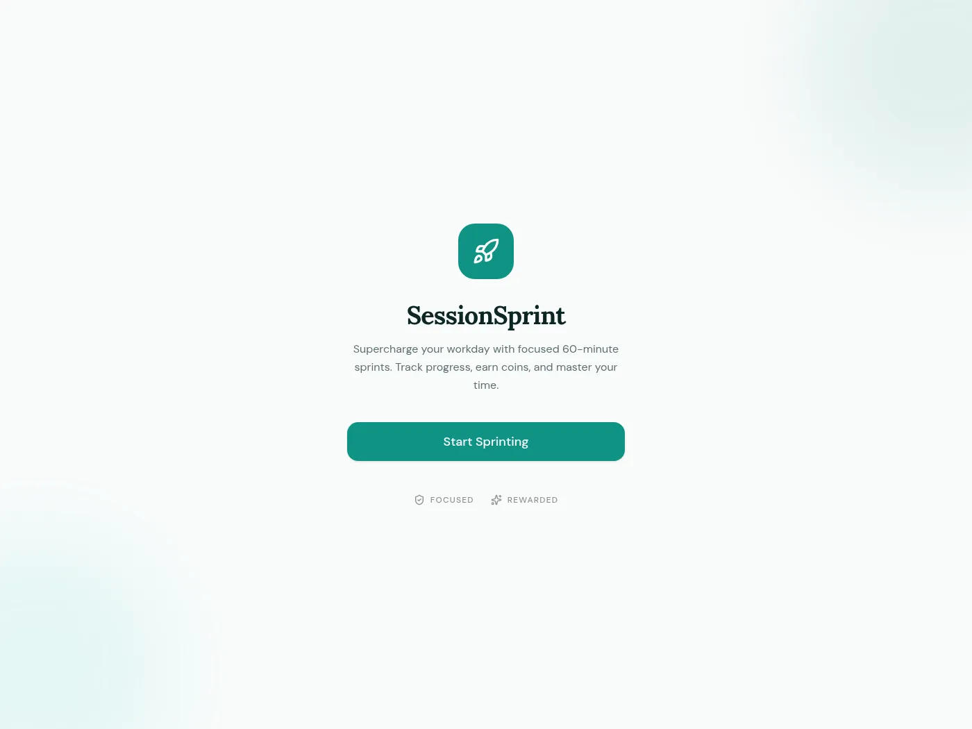 SessionSprint Productivity